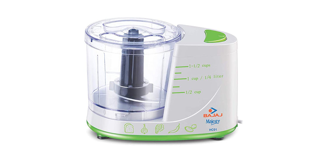 Bajaj HC01 135-Watt Horizontal Chopper (White/Green) – Atoz Home Appliance